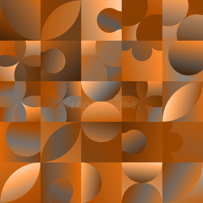 Abstract Background with Colored Tiles Stock Vector - Illustration of ...