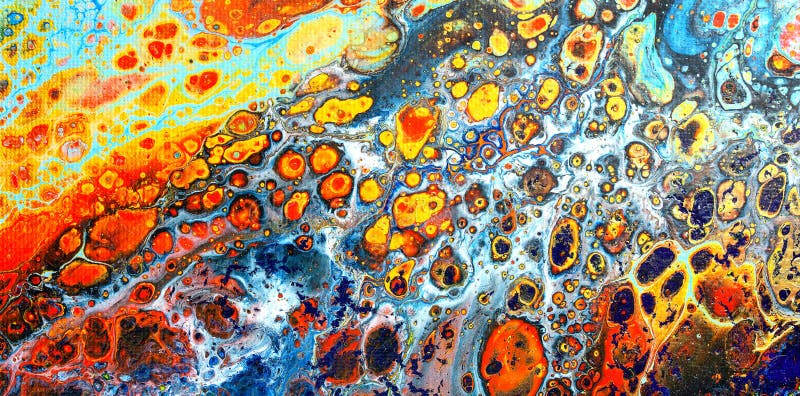 Abstract Background with Colorful Cells Stock Photo - Image of color ...