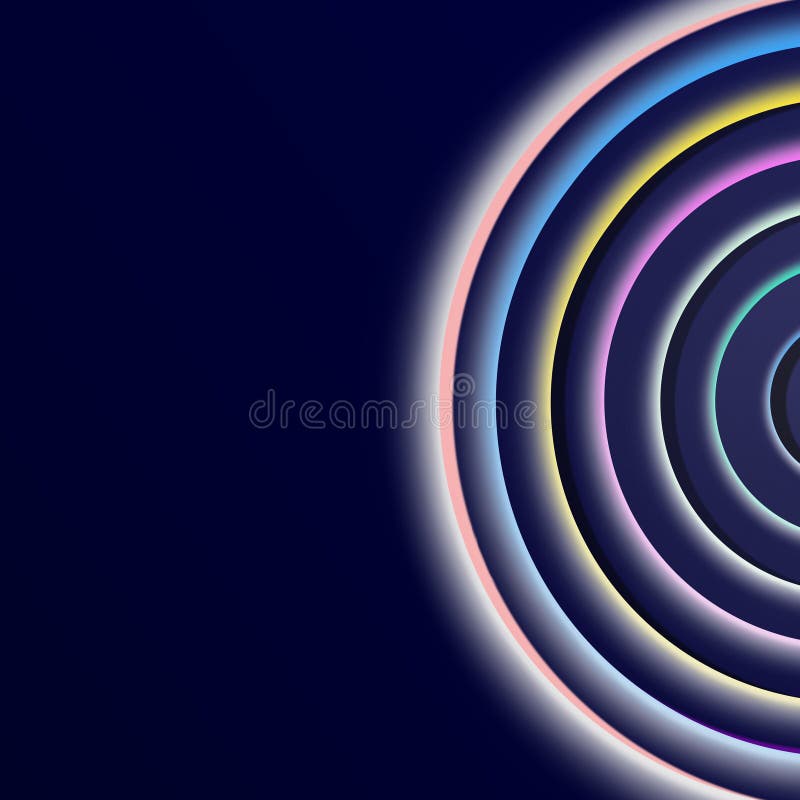 Abstract Concentric Circles Logo Stock Illustrations – 911 Abstract ...