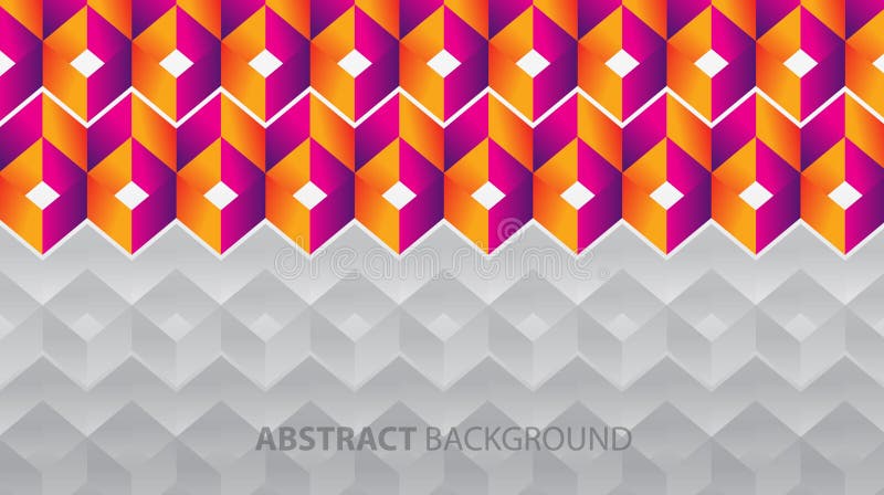 Abstract Background Colorful Cube Tech Patterns Logo Design Stock ...