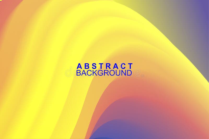 Abstract Background Colorful Curved and Fluid Style Stock Vector ...