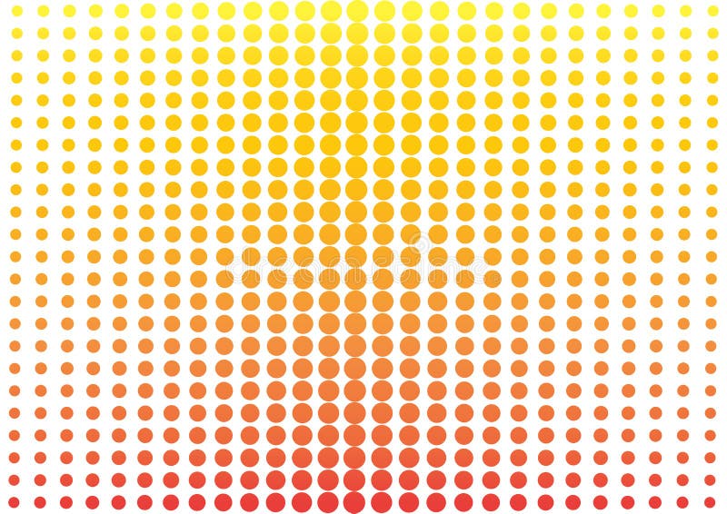 Abstract Background with Colorful Dots, Pop Art Style. Vector Stock ...