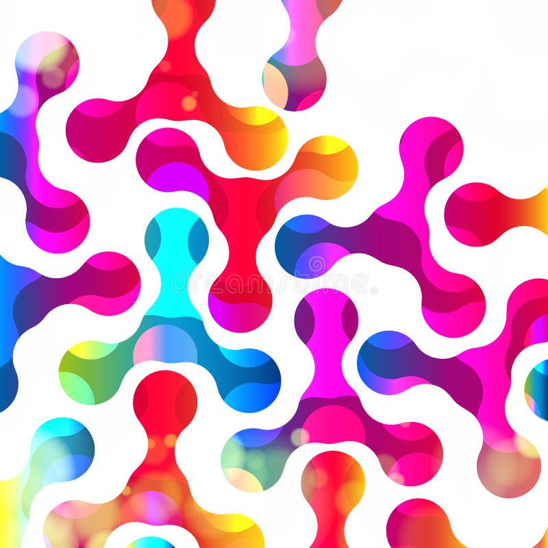 Abstract Background with Colorful Element. Stock Vector - Illustration ...