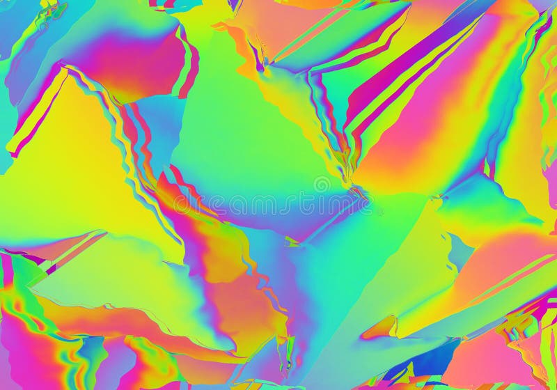 Abstract Background with Colorful Flow and Ripple Stock Illustration ...