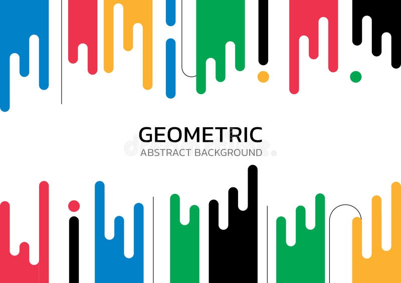 Abstract Background Colorful Geometric Rounded Rectangle Vertical ... Abstract Background Colorful Geometric Rounded Rectangle Vertical ...