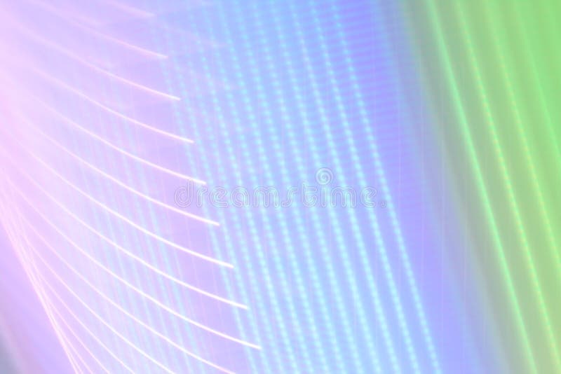 Abstract Background with Colorful Lights in Sliding and Bending Forms ...