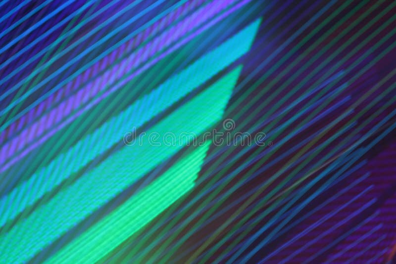 Abstract Background with Colorful Lights in Sliding and Bending Forms ...