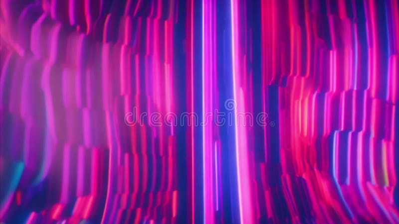 Abstract Neon Lights Background Stock Video - Video of motion ...