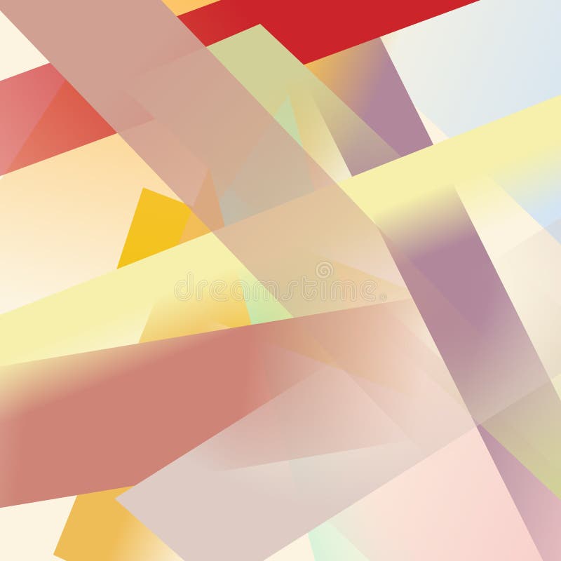 Abstract Background with Colorful Overlapping Layers Stock Vector ...
