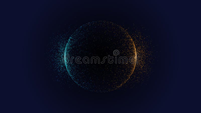 Abstract Background Digital Box Effect Blue Glow Color Stock Photo ...