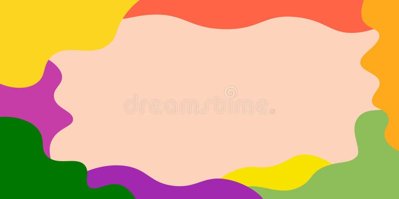 Abstract Background with Colorful Pattern. Orange Red Green Yellow ...