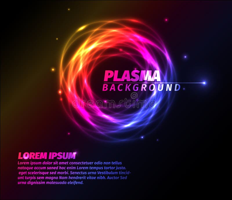 Abstract plasma background stock vector. Illustration of glow - 11588780