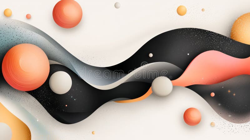 Abstract Background with Colorful Shapes, a Vibrant and Dynamic Visual ...