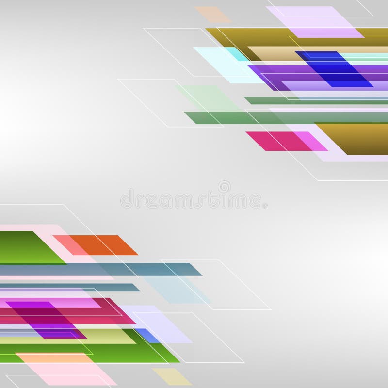 Colorful Straight Lines Abstract Background Stock Illustration ...