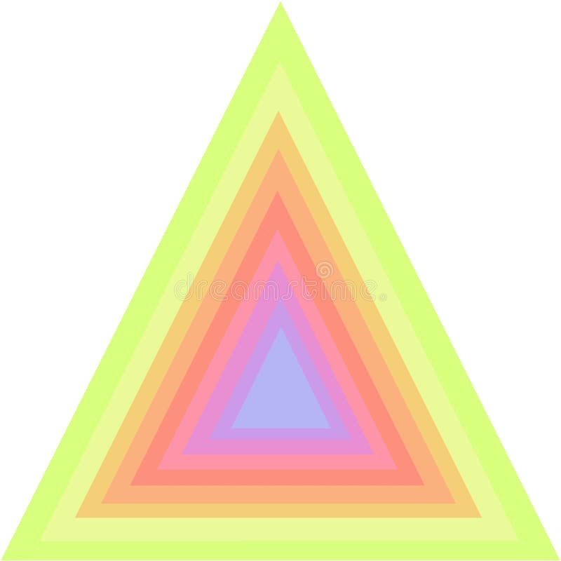 Abstract Background of Colorful Triangular Shaped Pattern Drawn on ...