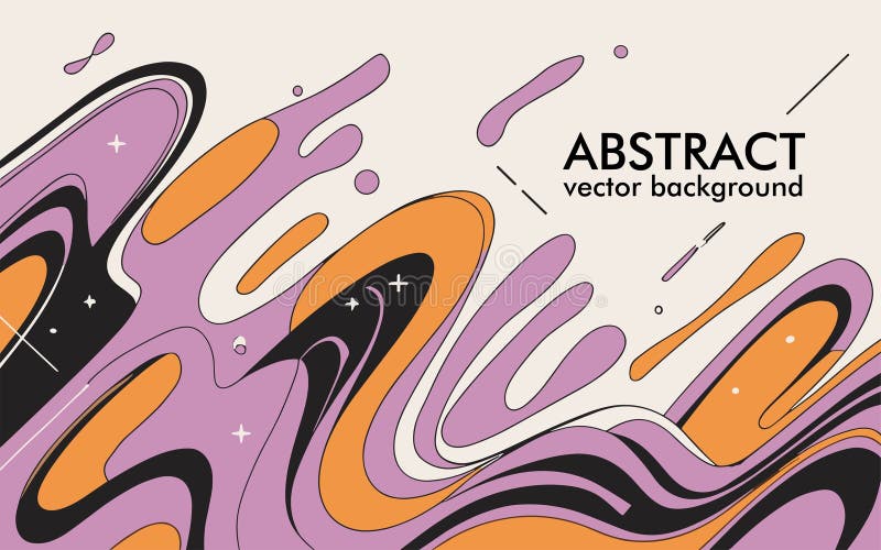 Abstract Background with Colorful Wave Retro Style Stock Vector ... Abstract Background with Colorful Wave Retro Style Stock Vector ...
