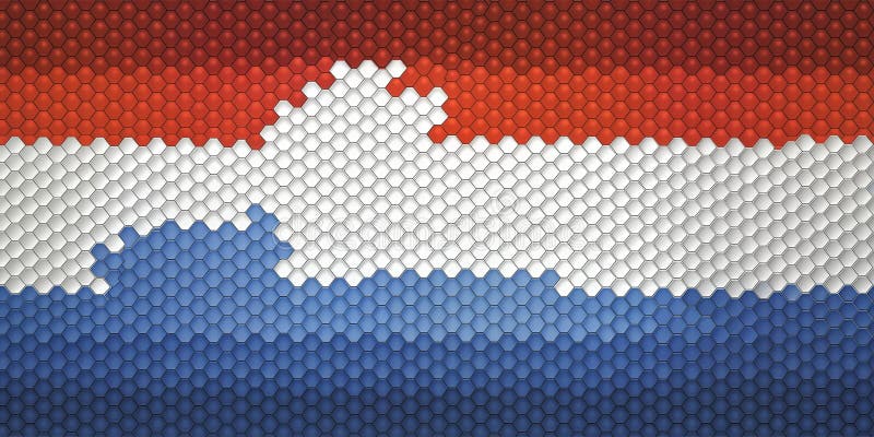 Abstract Background in Colors and Patterns for Dutch Day (Netherlands ...