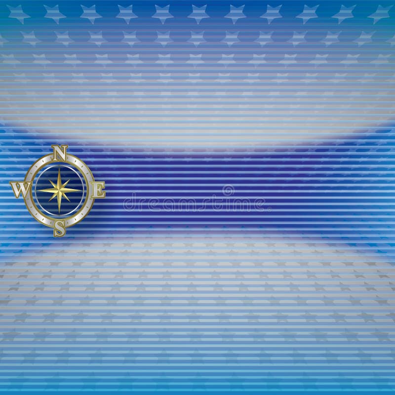 Abstract Background with Compass Stock Vector - Illustration of marble ...