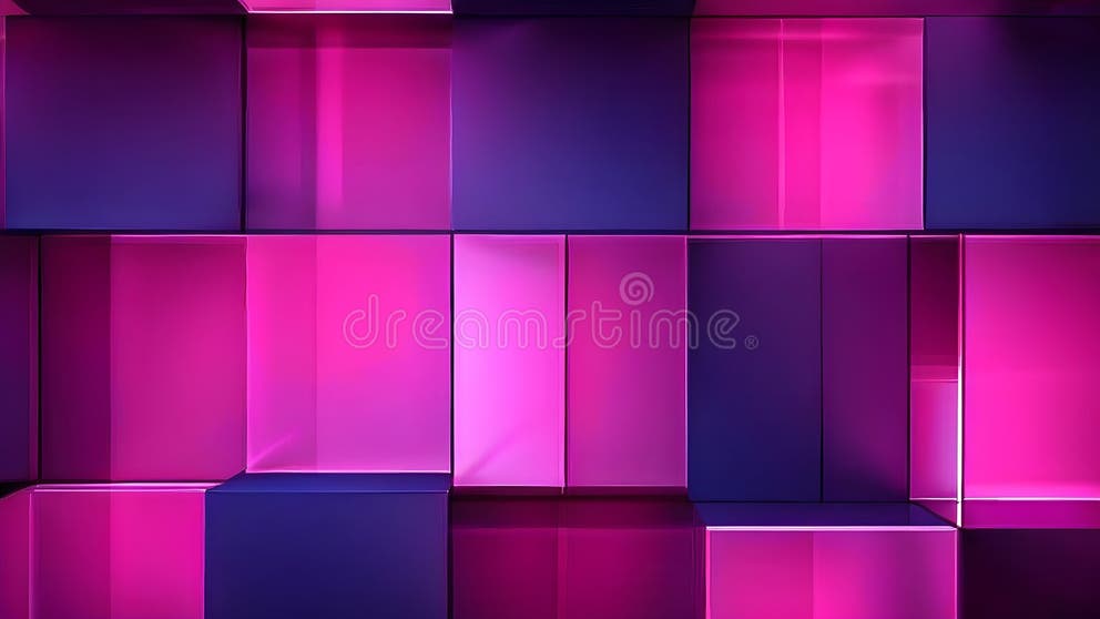 Abstract Background Composed of Overlapping Rectangles in Various ...