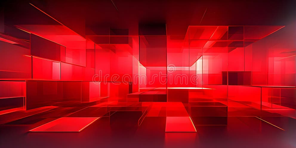 Abstract Background Composed of Overlapping Rectangles in Various ...
