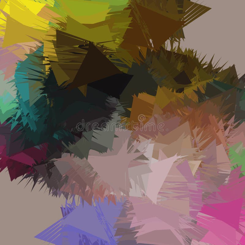 Abstract Background Composition, with Strokes Stock Vector ...