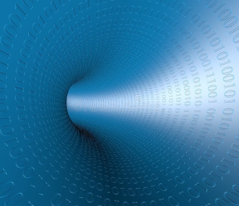 Abstract Background on Computer Topics Stock Illustration ...