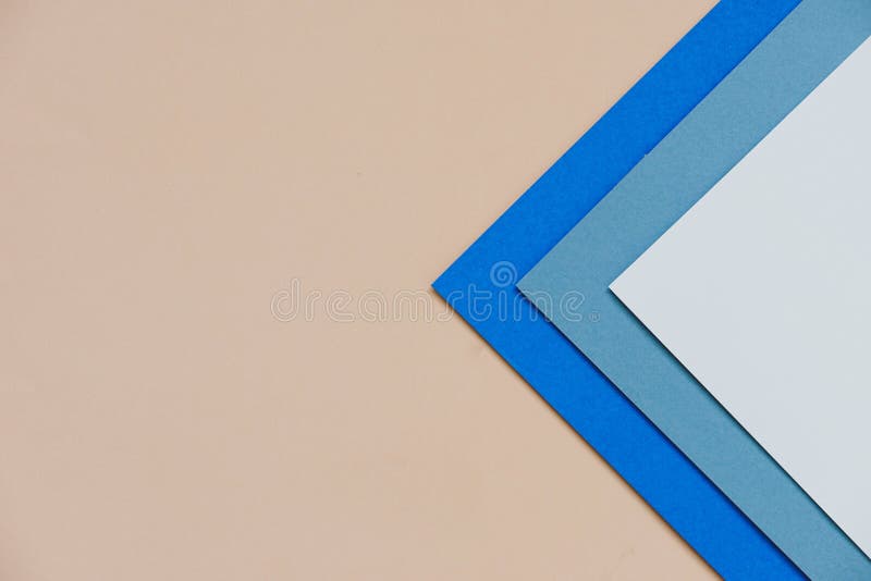 Abstract Background Concept with Stacking of Color Paper in Geometric ...