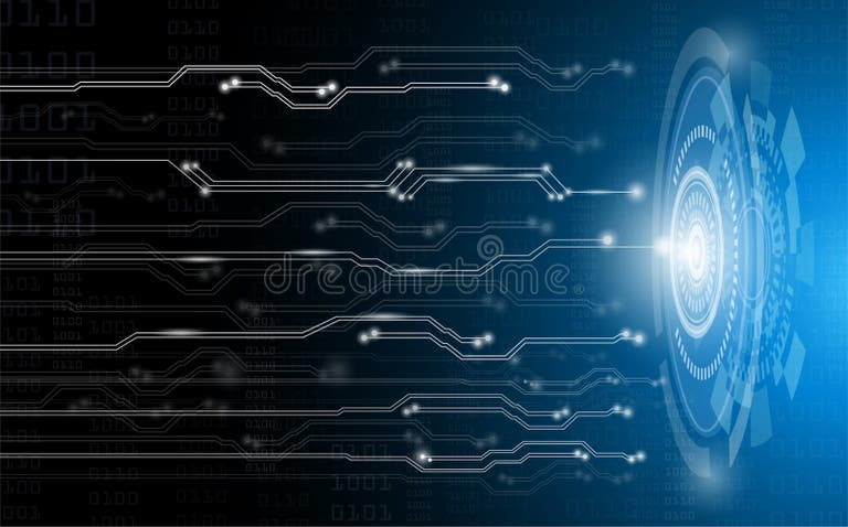 Digital Blue Light Technology System Stock Illustrations – 111,373 ...