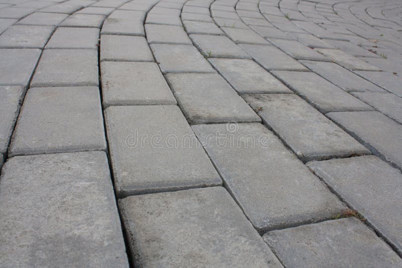Abstract Background - Concrete Garden Blocks Floor Stock Photo - Image ...