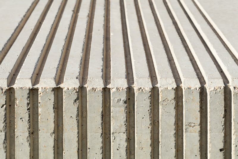 Abstract Background of Concrete Grooves Stock Image - Image of exterior ...