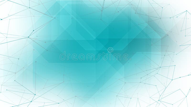 Abstract Background With Connected Octagons Modern Composition Of