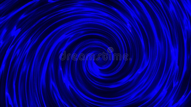 Animated Texture Dynamic Wavy Background. Bright Neon Blue Waves ...