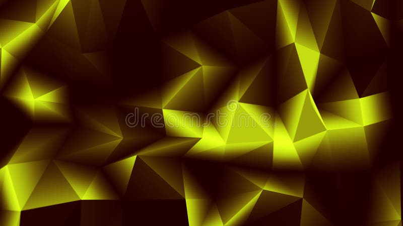 Abstract Background With Connecting Dots And Lines Geometric Triangle Background Network