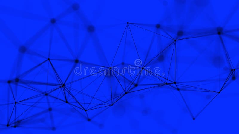 Abstract Background With Connecting Dots And Lines Network Connection Structure Plexus Effect