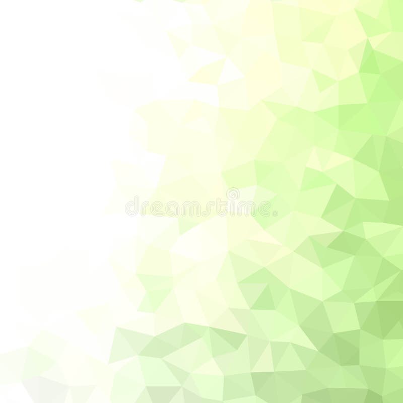Abstract Background Consisting of Green Triangles. Geometric Design for ...