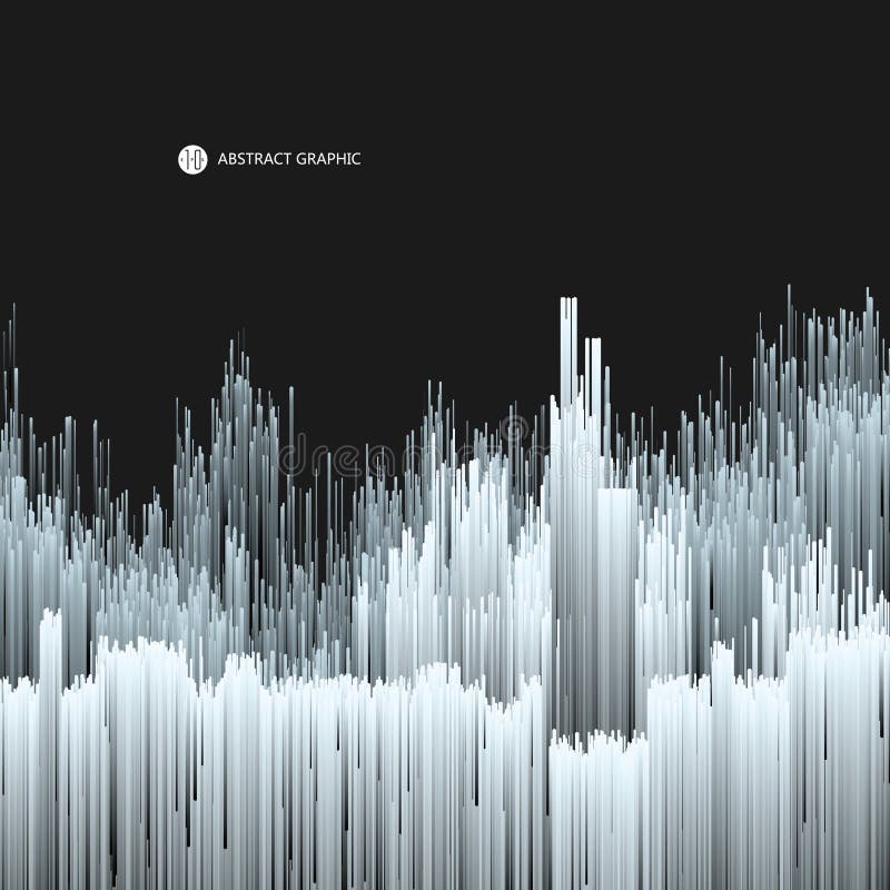 Abstract Background Consisting of Lines, the Cold Night, the Map of Ice ...