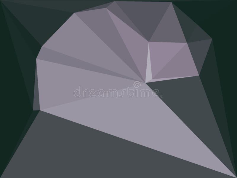 Abstract Background Consists of Triangles. Black and Grey Background ...