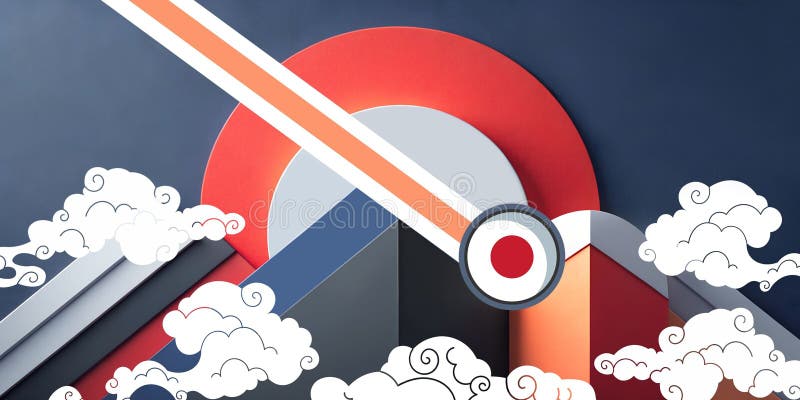 Abstract Background. Contemporary Triangular Geometry in Japanese Style ...