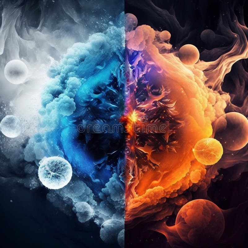 Fire Ice Earth Stock Illustrations – 820 Fire Ice Earth Stock ...