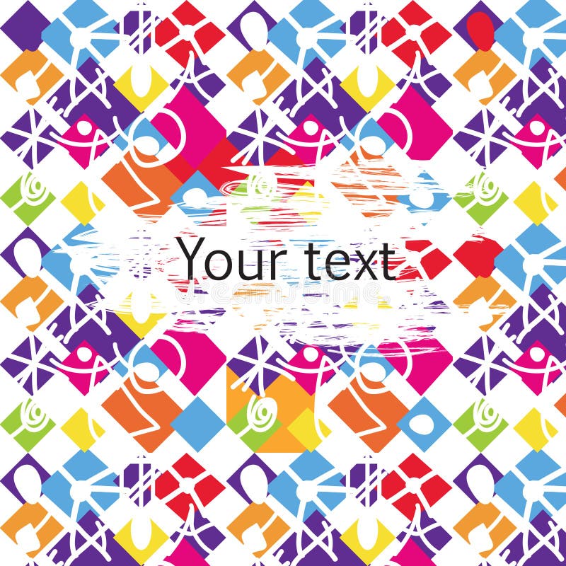 Abstract Background with Copy Space Stock Vector - Illustration of ...