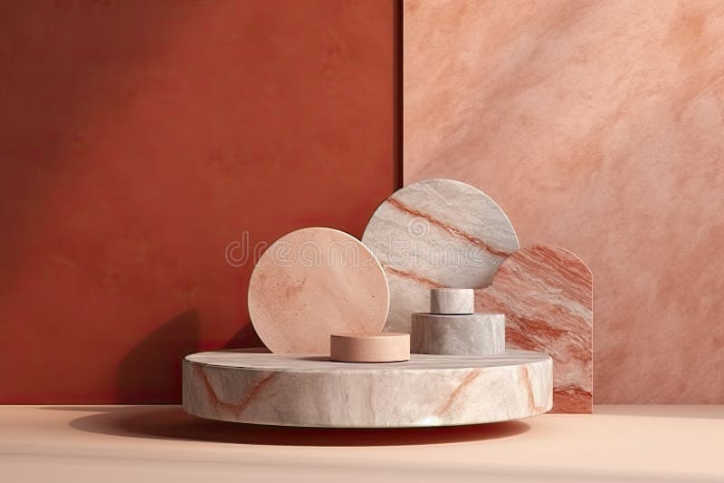 Abstract Background for Cosmetic Product Display Stone Podium Minimal ...