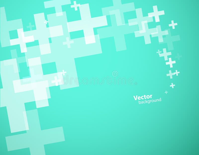 Abstract Background Created with Plus Sign. Stock Vector - Illustration ...