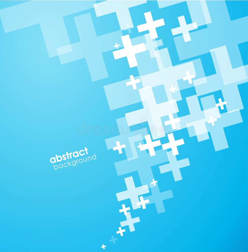 Abstract Background Created with Plus Sign. Stock Vector - Illustration ...