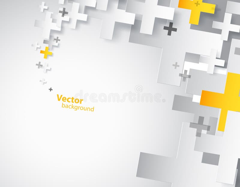 Abstract Background Created with Plus Sign. Stock Vector - Illustration ...