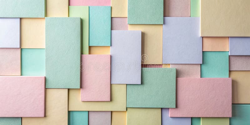 An Abstract Background Created from Rectangular Pieces of Paper in ...