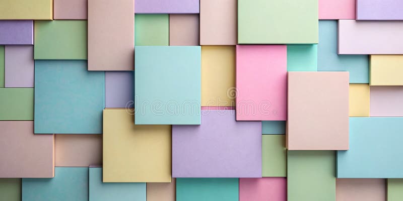 An Abstract Background Created from Rectangular Pieces of Paper in ...