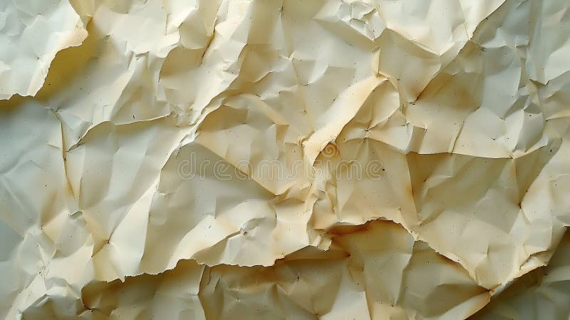 Abstract Background Crumpled Paper Texture Stock Illustration ...