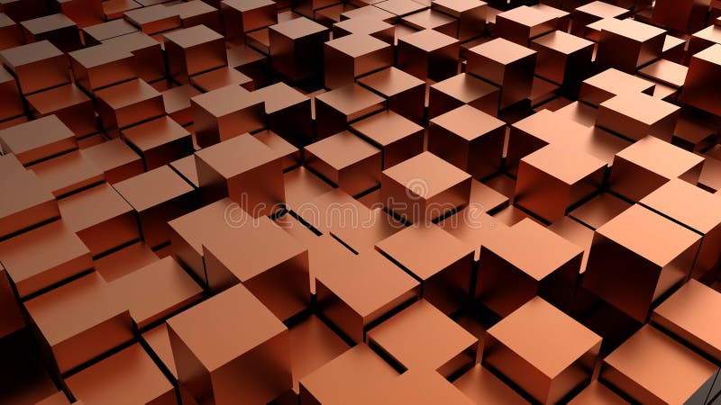 Abstract Background - Cubes Stock Illustration - Illustration of ...