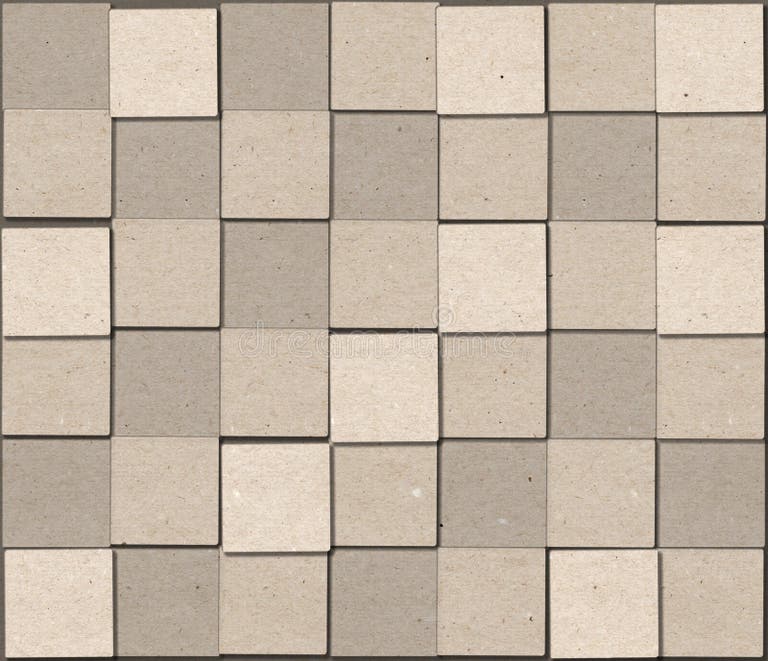 Abstract Background with Cubic Paper Textured Blocks Stock Illustration ...