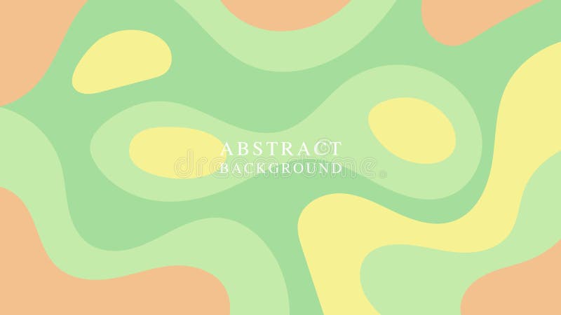 Abstract Background Curve Circle with Colorful Patterns and Cute Design ...